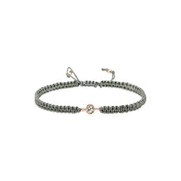 Elli Damen Armband &raquo;Solit&auml;r mit Kristallen von Swarovski 925 Sterling Silber&laquo; grau