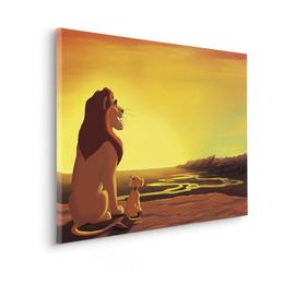 Komar Leinwandbild &raquo;Disney The Lion King Your Kingdom&laquo; Disney Set, 1 Stk. tlg. 90 x 60 cm (Breite x H&ouml;he) - Kinderzimmer, Dekoration gelb Vlies