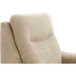 Sit & More sit&more Sessel &raquo;Boccaccio&laquo; inklusive Federkern und Kopfteilverstellung beige Kunstleder SOFTLUX ;Luxus-Microfaser (90% Polyester, 10% Polyamid);