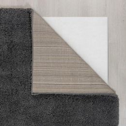 FLAIR RUGS Hochflor-Teppich &raquo;Feather&laquo; rechteckig 40 mm H&ouml;he grau Kunstfaser