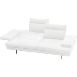 Calia italia 3,5-Sitzer &raquo;Toby Wing, italienisches Designsofa, super bequem, Megasofa&laquo; inkl. Sitztiefenverstellung und Armteilfunktion, F&uuml;&szlig;e in Schwarz