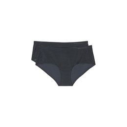 Marc O'Polo Marc O'polo Damen Marc O'Polo Panty &raquo;Second Skin&laquo; 2er Pack, mit extra flachen N&auml;hten grau L