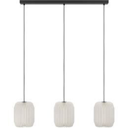 Eglo H&auml;ngeleuchte &raquo;BELGRAVE Pendellampe - Stahl - E27 - 3X40W - IP20&laquo; E27 1 Stk. H&auml;ngelampe, Deckenlampe, Wohnzimmer, Esszimmer, L88 x B18 x H110 cm