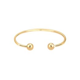 Elli Damen Armreif &raquo; Armband Kugel Ball Geo Bangle Basic 925 Sterling Silber&laquo; gold