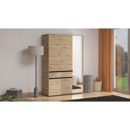 Inosign Kleiderschrank &raquo;Corbett, grifflose Optik, FSC-zertifziert, Made in Europe&laquo; 138 oder 182,5cm breit, 211cm hoch und 54,5cm tief, mit Spiegel, 1 