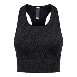 Only Play Damen Only Play Sport-Bustier &raquo;ONPDAISY-2-BETTY SEAM BRA NOOS&laquo; mit reflektierenden Details schwarz L (40), N-Gr