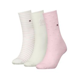 Tommy Hilfiger Herren Socken &raquo;TH WOMEN SOCK 3P GIFTBOX&laquo; 3er Pack, 3 Paar tlg. pink 39-42