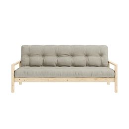 Karup Design Schlafsofa &raquo;KNOB&laquo; mit Futonmatratze, verschiedene Farben, FSC -zertifiziert, Kiefer beige Matratzenmaterialzusammensetzung: Futonmatratze mit 