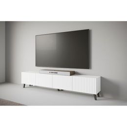 Inosign Lowboard &raquo;PHUKET&laquo; TV-Board mit Strukturfront, Breite ca. 190 cm wei&szlig; FSC -zertifizierter Holzwerkstoff, Kunststoff, MDF, Spanplatte
