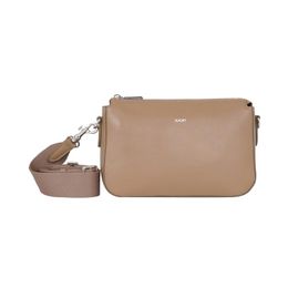 JOOP! Damen JOOP! Umh&auml;ngetasche &raquo;sofisticato 1.0 jasmina shoulderbag shz&laquo; Damen Handtasche, Schultertasche mit Logopr&auml;gung beige