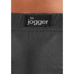 Le Jogger Herren Le Jogger Slip Packung, 12 Stk. mit Farbhighlights blau 3, 12 Stk.