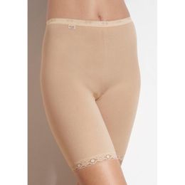 Sloggi Herren Sloggi Lange Unterhose &raquo;Basic+&laquo; perfekter Sitz, weiche N&auml;hte, Baumwollmix, feminin, elastisch beige 42