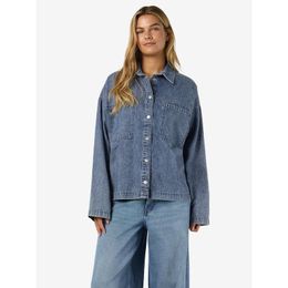 Noisy may Damen Noisy may Jeansbluse &raquo;NMENZA L/S OVERSIZE SHIRT MG004MB NOOS&laquo; M