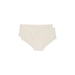 Marc O'Polo Marc O'polo Damen Marc O'Polo Panty &raquo;Second Skin&laquo; 2er Pack, mit extra flachen N&auml;hten wei&szlig; XS