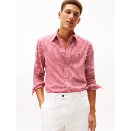 Tommy Hilfiger Damen Langarmhemd &raquo;FLEX POPLIN BIG GINGHAM&laquo; regular fit, Button-down-Kragen L, N-Gr