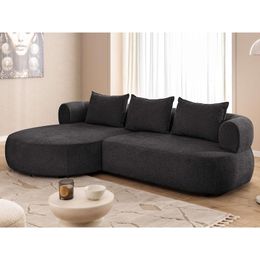 Home Affaire Ecksofa &raquo;LUSSAC L-Form Design-Sofa mit Zierkissen, Ma&szlig;e B/T/H: 257/159/78 cm&laquo; hoher Sitzkomfort und modernes Design, Sofa ohne 