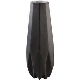 Kaiser Porzellan Tischvase &raquo;Polygono Star&laquo; Vase aus Biskuit-Porzellan, im zeitlosen Design, H&ouml;he ca. 41 cm grau Biskuitporzellan