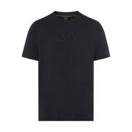 BOSS Green Damen BOSS Green T-Shirt Rundhalsausschnitt, Regular Fit, Boss-Logodruck M