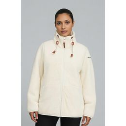 Icepeak Damen Fleecejacke &raquo;Icepeak COLONY&laquo; 1 Stk. tlg. sportlicher Stil, f&uuml;r vielseitige Aktivit&auml;ten, mit Rei&szlig;verschluss wei&szlig; XS