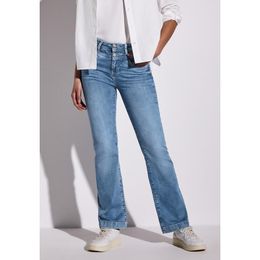 Street One Damen Street One Bootcut-Jeans mit Stretch 34, L&auml;nge 32