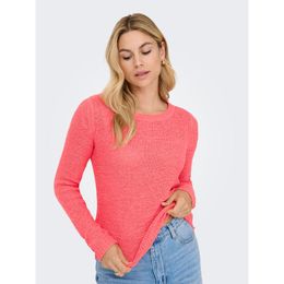 Only Damen Only Strickpullover &raquo;ONLGEENA XO L/S PULLOVER KNT NOOS&laquo; mit Rundhalsausschnitt S