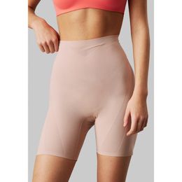 Calvin Klein Underwear Damen Formpants &raquo;SCULPT FIRM THIGH SLIMMER SHORT&laquo; mit Mesh-Eins&auml;tzen, shapewear beige M (38)