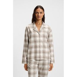BOSS Damen BOSS Pyjamaoberteil &raquo;Holiday&laquo; kariert, aus weichem Flanell, normale Passform S