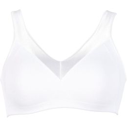 Naturana Damen Minimizer-BH &raquo;Minimizer&laquo; 1 Stk. mit Glanzband, Shaping-Effekt, breite Tr&auml;ger, feminin, ohne B&uuml;gel wei&szlig; 95, Cup C
