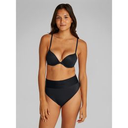 Calvin Klein Underwear Damen Push-up-BH &raquo;PUSH UP PLUNGE&laquo; mit glattem Finish schwarz 75, Cup DD