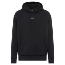 BOSS Green Herren BOSS Green Kapuzensweatshirt &raquo;Sly Zone&laquo;, Kapuze mit Kordelzug, Regular Fit, K&auml;ngurutasche S