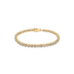 Elli Damen Armband &raquo;Tennisarmband mit Kristallen von Swarovski 925 Sterling Silber&laquo; gold