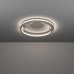Eglo Deckenleuchte &raquo;MEZZOMONTE Deckenlampe - Alu, Stahl - LED - 40W - IP20&laquo; LED-Modul 1 Stk. Kaltwei&szlig; Neutralwei&szlig; Warmwei&szlig; Wohzimmerlampe, 
