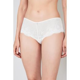 JOOP! Damen JOOP! Hipster &raquo;Beautiful&laquo; florale Spitze, elastischer Bund, feminin wei&szlig; 40