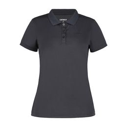 Icepeak Damen Poloshirt &raquo;Icepeak BAYARD&laquo; normaler Hemdkragen, sportlicher Stil, Kurzarm-Design grau XXL