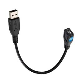 Simpletek USB-A Male to Micro-USB Female Kabel