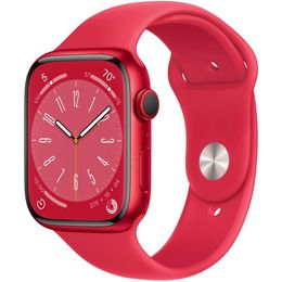 Apple Watch Series 9 (2023) GPS 41 mm - Aluminium Rot - Sportarmband Rot