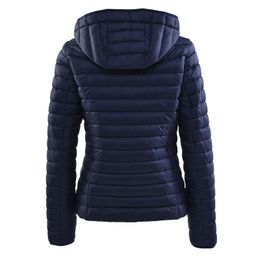 Fuchs & Schmitt Fuchs Schmitt Damen Steppjacke mit Kapuze mit abnehmbarer Kapuze blau 44