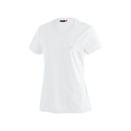 Maier Sports Damen Funktionsshirt &raquo;Waltraud&laquo; Damen T-Shirt, schnelltrocknendes Freizeitshirt, Regular Fit wei&szlig; 34