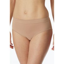 Schiesser Damen Slip &raquo;Unique Micro&laquo; weicher Bund, elastische Wirkware beige 48