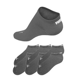 Puma Damen Puma Sneakersocken &raquo;PU Sneaker Socks 6-pack&laquo; Packung, 6 Paar tlg. mit modischen Puma-Branding schwarz 47-49