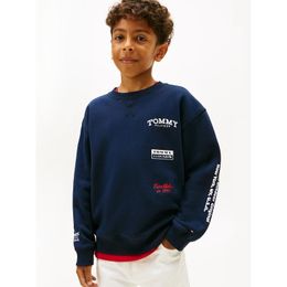 Tommy Hilfiger Jungen Sweatshirt, Regular fit, f&uuml;r Kinder bis 16 Jahre 86