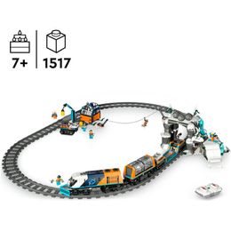 Lego Konstruktionsspielsteine &raquo;Arktis-Polarexpress (60470), Lego City&laquo; Made in Europe bunt Konstruktionsspielsteine