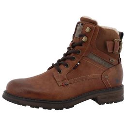Mustang Shoes Herren Winterstiefelette &raquo;Marian&laquo; Stiefelette, Boots mit praktischem Innenrei&szlig;verschluss 45