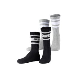 JOOP! Herren JOOP! Tennissocken &raquo;premium essentials&laquo; 2 Paar, am Bund mit Logoschriftzug schwarz 43-46