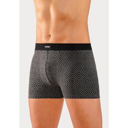 Bruno Banani Herren Boxer &raquo;Boxershorts f&uuml;r Herren&laquo; Packung, 3 Stk. 1x mit modischem Druck schwarz S, 3 Stk.