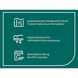 f.a.n. fan Taschenfederkernmatratze &raquo;Tulani, Matratze in 90x200 cm, 140x200 cm und weiteren Gr&ouml;&szlig;en&laquo; 24 cm hoch 530 Federn 1 Stk. tlg. 530 Federn bei Gr. 