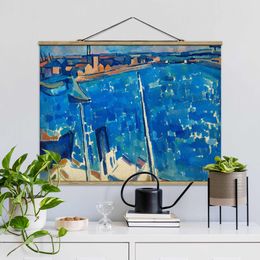 Bilderwelten Stoffbild mit Posterleisten Andr&eacute; Derain - Der Hafen