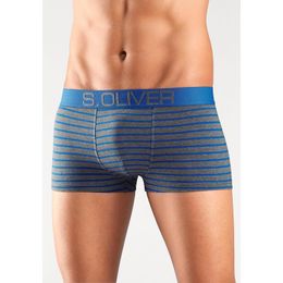 s.Oliver Herren s.Oliver Hipster Packung, 4 Stk. knapp sitzende Boxershorts f&uuml;r Herren aus Baumwoll-Mix bunt S, 4 Stk.
