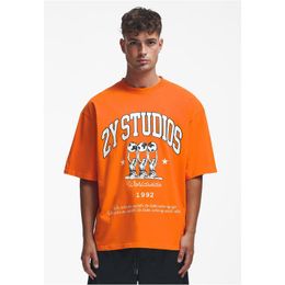 2y Studios Damen 2Y Studios T-Shirt &raquo;2Y Studios Herren 2Y Globus Oversize Tee&laquo; 1 Stk. L