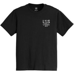 LEVI'S&reg; PLUS Levi's Plus Herren Levi's Plus T-Shirt &raquo;LV T-Shirt LSE_BIG&laquo; in bequemer Passform schwarz 4XL (72/74)